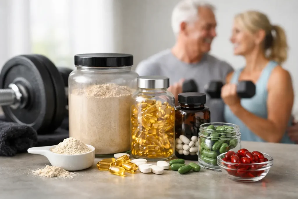 The Best Supplements for Staying Strong After 40 | VitaMondo